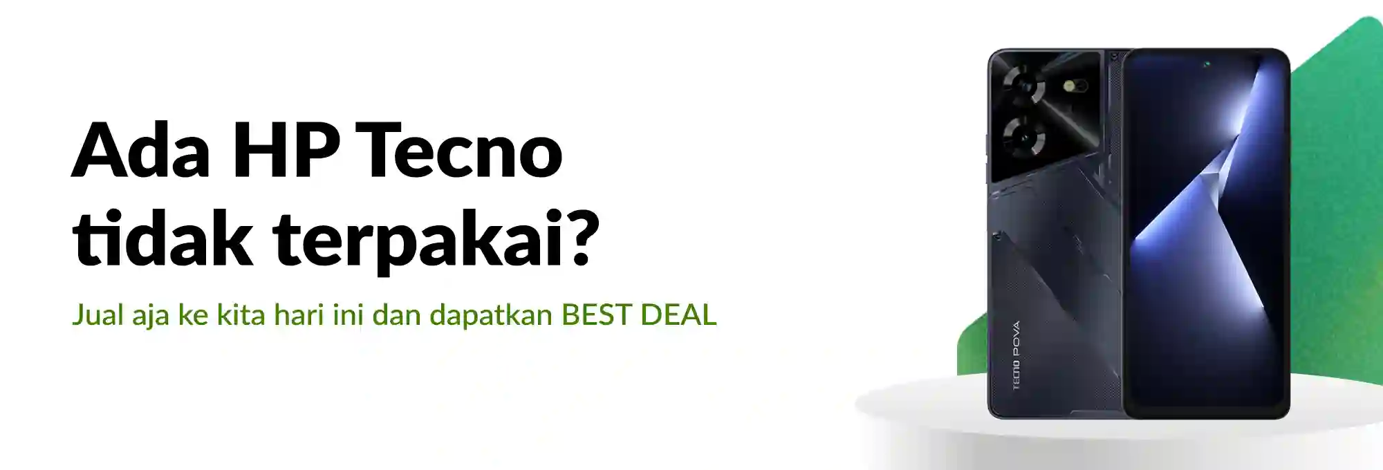 Jual atau Tukar Tambah Tecno Devices – Dapatkan Uang Tunai Instan | Maujual